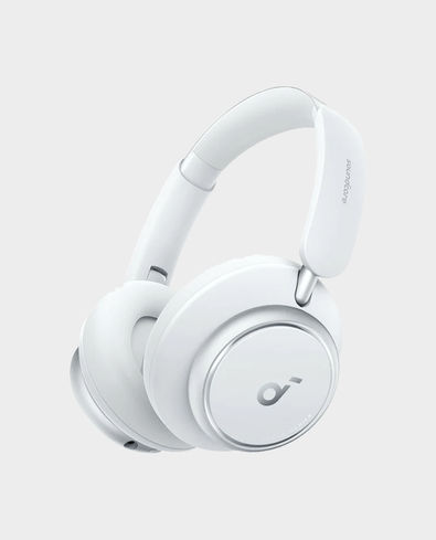 Buy Anker Soundcore Space Q45 Wireless Headset A3040021 (White) in Qatar - AlaneesQatar.Qa