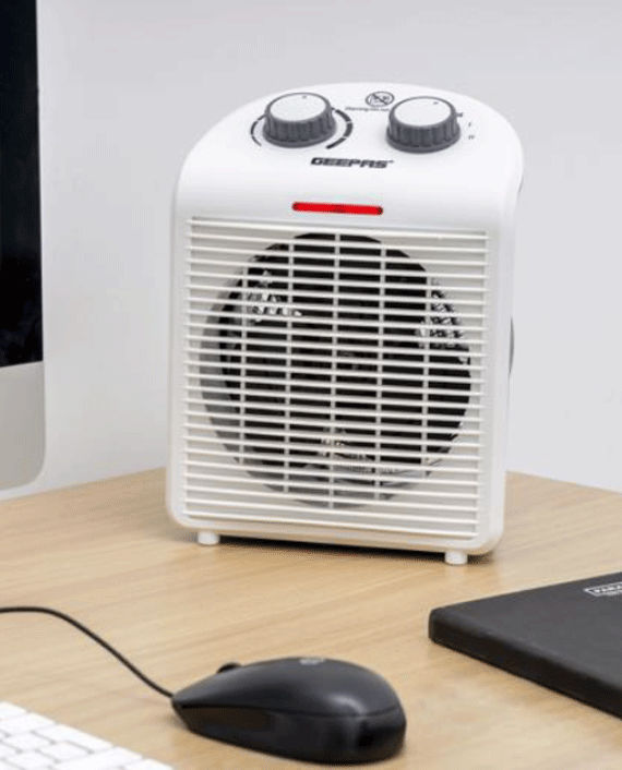 Buy Geepas GFH28520 2000 Watts Fan Heater (White) in Qatar ...