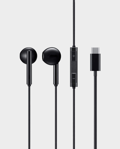 Buy Huawei CM33 Classic Earphones USB C Edition (Black) in Qatar ...
