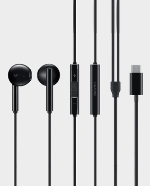 Buy Huawei CM33 Classic Earphones USB C Edition (Black) in Qatar ...