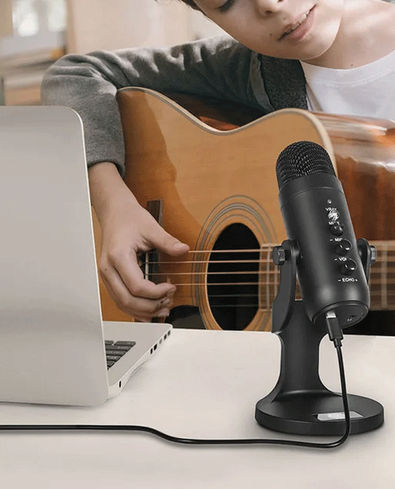 Buy Jmary Usb Microphone (MC-PW8) in Qatar - AlaneesQatar.Qa