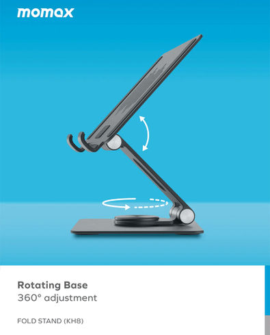 Buy Momax Fold Stand Universal Phone and Tablet Stand (KH8E) in Qatar ...
