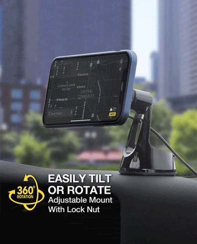 Buy Scosche MagicMount Pro Charge5 Window/Dash Magsafe Compatible Phone ...