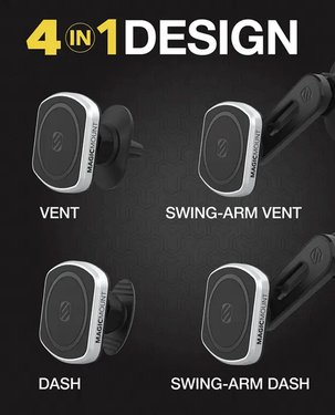 Buy Scosche Magicmount Pro2 4 in 1 Vent/Dash MagSafe Compatible ...