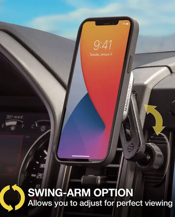 Buy Scosche Magicmount Pro2 4 in 1 Vent/Dash MagSafe Compatible ...