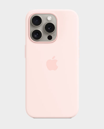 Buy Apple iPhone 15 Pro MagSafe Silicone Case - Light Pink(pending ...