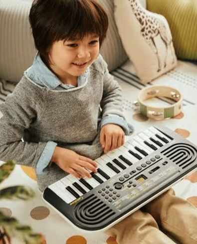 Buy Casio 36 Mini Keys Keyboard SA-51H2 - Black in Qatar - AlaneesQatar.Qa