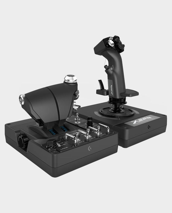 Buy Logitech G X56 H.O.T.A.S. Throttle And Joystick Flight Simulator ...