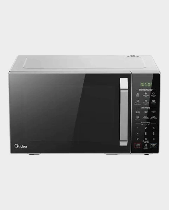 Buy Midea EM9P032MX Microwave Oven Digital ( 29L , Silver ) in Qatar ...