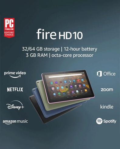 Buy Amazon Fire HD 10 11th Gen in Qatar - AlaneesQatar.Qa