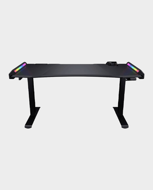 Buy Cougar E-MARS Electrical Gaming Desk RGB CGR-E-MARS-B01 in Qatar ...