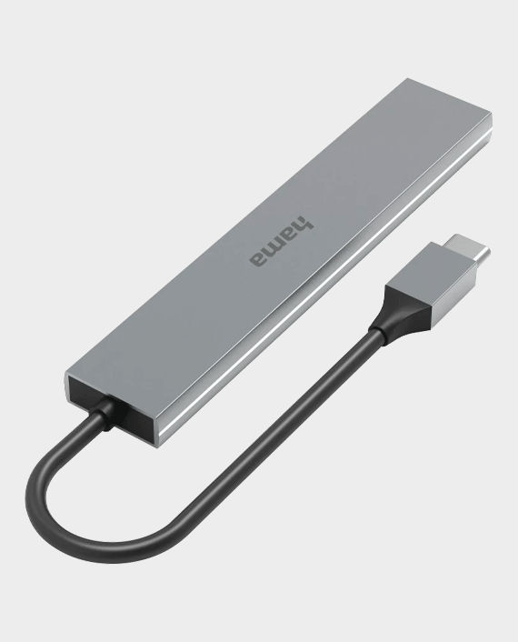 Buy Hama 4 in1 USB-C hub USB 3.2 Gen1 5Gbit/s Ultra-Slim Aluminium in ...
