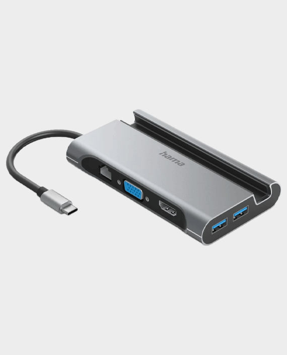 Buy Hama USB-C Hub Connect2Mobile Multiport + Stand 7 in 1 (00200102 ...