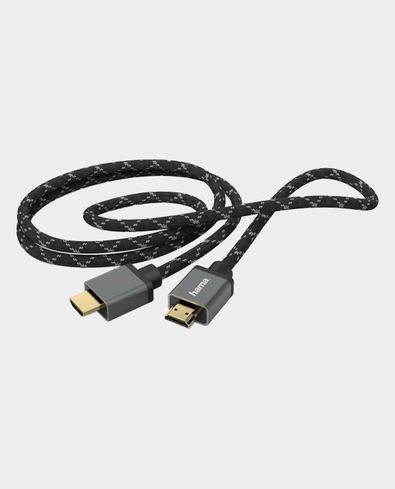 Buy Hama Ultra High Speed HDMI Cable Plug 8K 1m 00205238 in Qatar ...