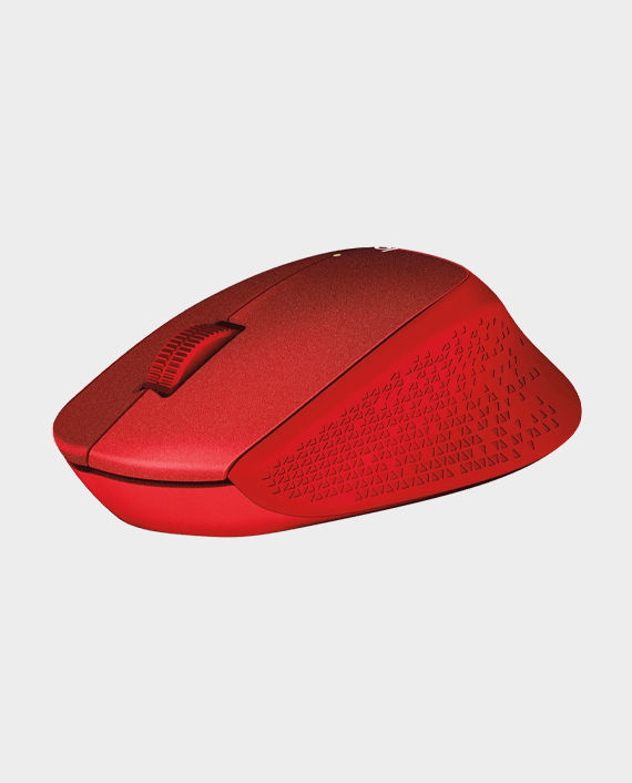 Buy Logitech M330 Silent Plus Wireless Mouse (Red) in Qatar ...