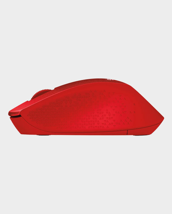 Buy Logitech M330 Silent Plus Wireless Mouse (Red) in Qatar ...