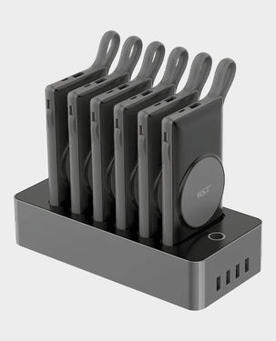Buy WST Multipple Power Bank Docking Station 10000mAh x 6 With Wirless ...
