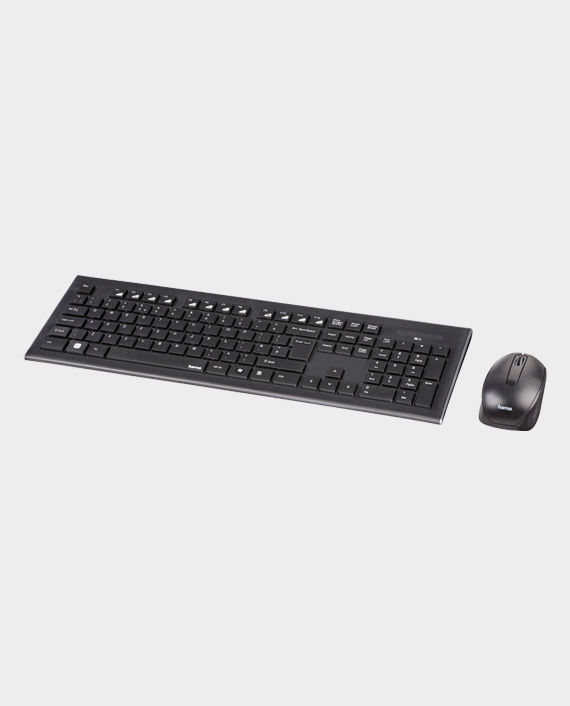 Buy Hama U8182664 Cortino Wireless Keyboard and Mouse Set US in Qatar ...