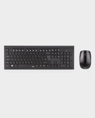 Buy Hama U8182664 Cortino Wireless Keyboard and Mouse Set US in Qatar ...