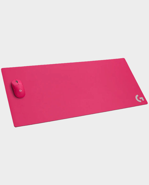Buy Logitech Gaming Mouse Pad G840 Xl (Pink) in Qatar - AlaneesQatar.Qa