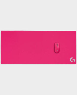 Buy Logitech Gaming Mouse Pad G840 Xl (Pink) in Qatar - AlaneesQatar.Qa