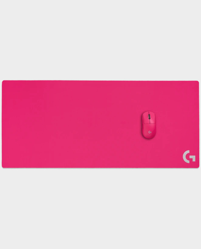Buy Logitech Gaming Mouse Pad G840 Xl (Pink) in Qatar - AlaneesQatar.Qa