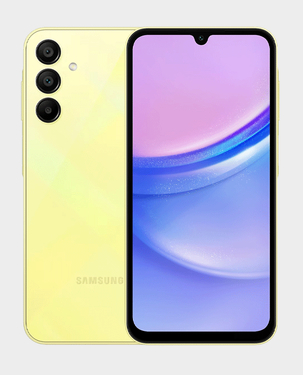 Buy Samsung Galaxy A15 4G (4GB 128GB - Yellow) in Qatar - AlaneesQatar.Qa