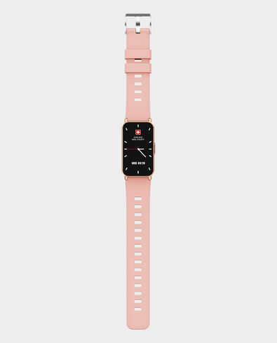 Buy Swiss Military Rhine Smart Band (Pink) in Qatar - AlaneesQatar.Qa