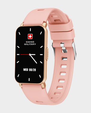Buy Swiss Military Rhine Smart Band (Pink) in Qatar - AlaneesQatar.Qa