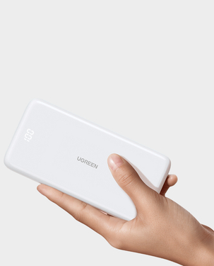 Buy Ugreen 10000mAh Digital Display Power Bank (PD20W + 22.5W - White ...