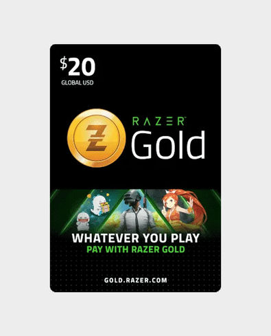 Buy Razer Gold $20 Retail in Qatar - AlaneesQatar.Qa