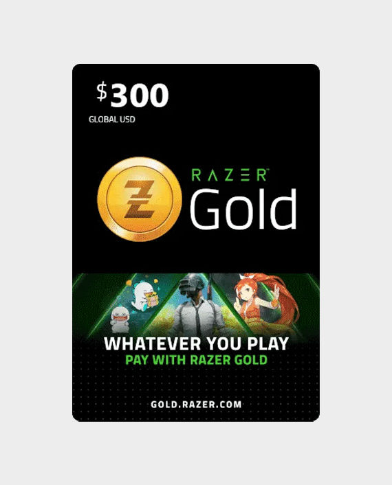 Buy Razer Gold $500 Retail in Qatar - AlaneesQatar.Qa
