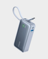 Buy Anker Nano Power Bank 10000 mAh (30W, Built-In USB-C Cable, Blue ...