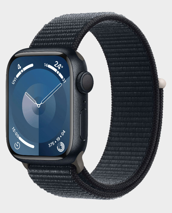 Buy Apple Watch Series 9 MR8Y3 GPS (41 mm Midnight Aluminium Case with ...