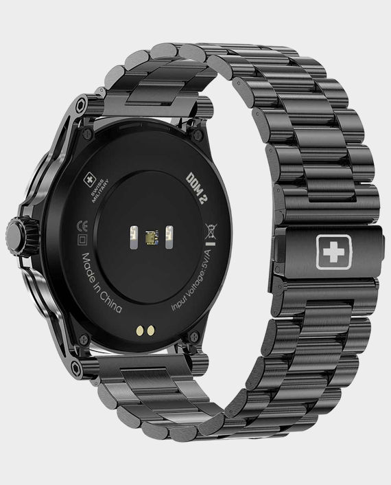 Buy Swiss Military Dom 2 Smart Watch Metal Strap in Qatar - AlaneesQatar.Qa