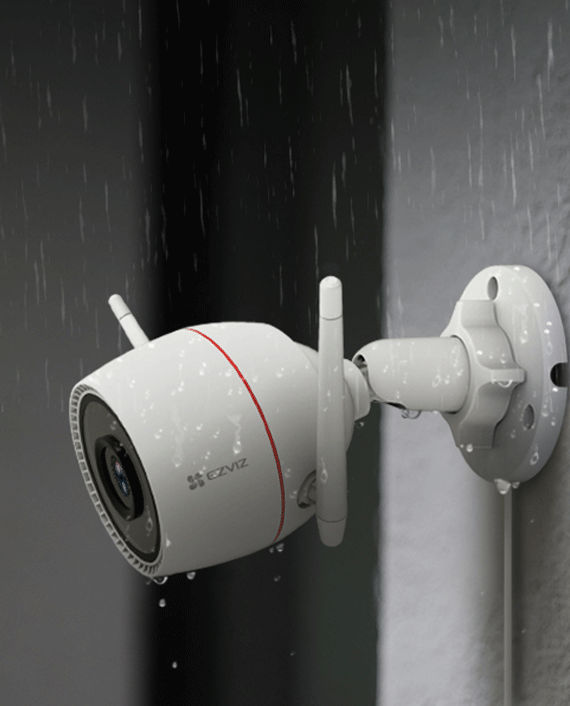 Buy Ezvis 2K 3MP Outdoor Bullet Smart Wi-Fi Waterproof Security Camera ...