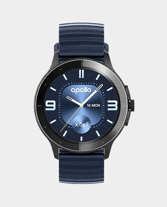 Buy X.Cell Smart Watch Apollo W2 Bundle - Black & Blue Price in Qatar ...
