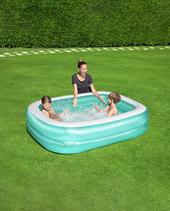 Buy Bestway Blue Rectangular Family Water Pool 450 Liter BES115TOY00080 ...
