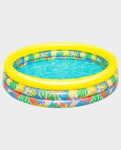 Buy Bestway Floral Paradise Water Play Pool 508 Liter Tropical Design ...