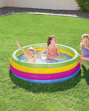 Buy Bestway Water Play Pool for kids 522 Liter with Vinyl Material and ...