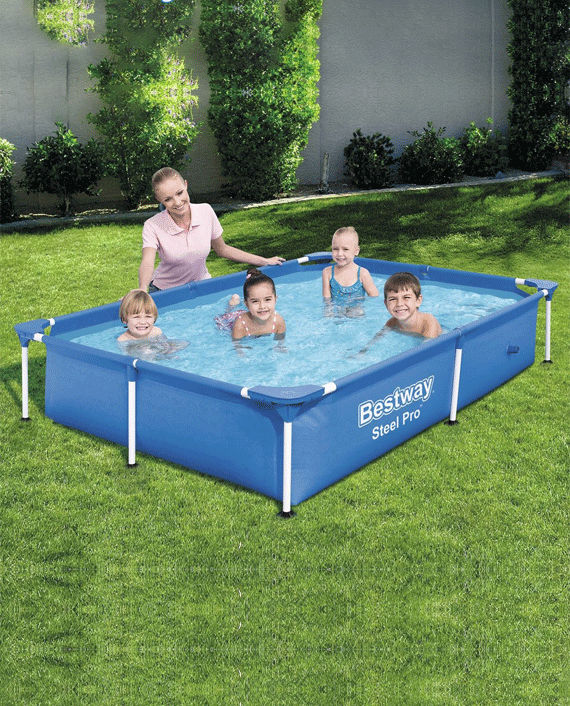 Buy Bestway Steel Pro Water Pool 1200 Liter BES115TOY00104 in Qatar ...