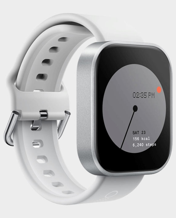 Buy CMF By Nothing Watch Pro (Silver) in Qatar - AlaneesQatar.Qa