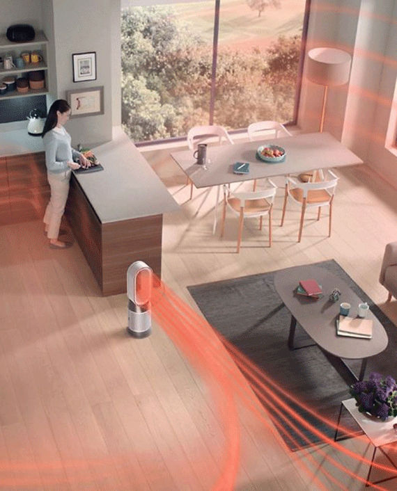 Buy Dyson Purifier Hot & Cool Gen-1 Purifying Fan Heater HP10 in Qatar ...