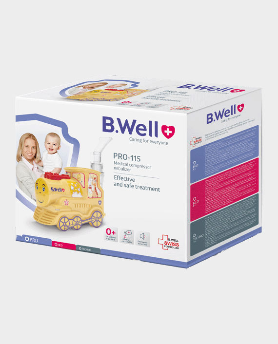 Buy B.Well Compressor Nebulizer Train in Qatar - AlaneesQatar.Qa