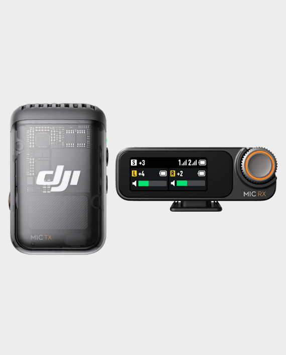 Buy DJI Mic 2 (2 TX + 1 RX + Charging Case) in Qatar - AlaneesQatar.Qa