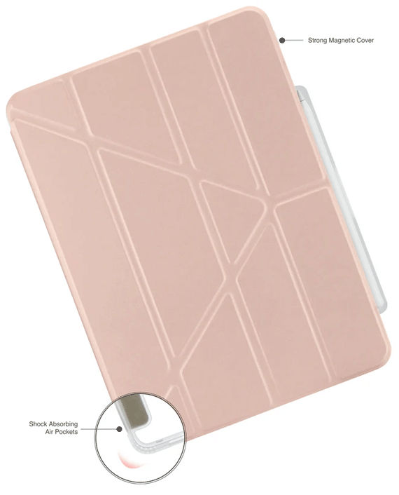 Buy Pipetto Origami No 3 iPad Air 11 2024 Case (Metallic Pink) in Qatar ...