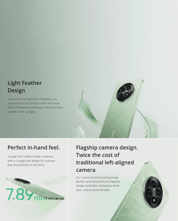 Buy Realme 12X 5G (8GB 256GB - Feather Green) in Qatar - AlaneesQatar.Qa