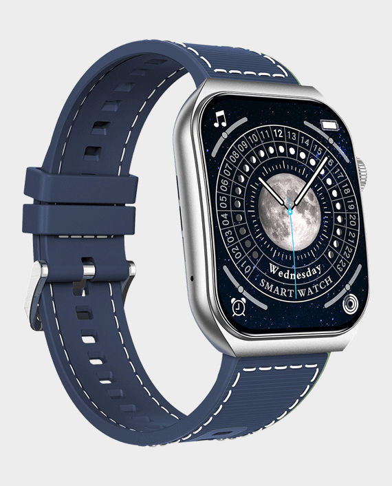 Buy Swiss Military Alps 3 Smartwatch (Silver Frame with Blue Silicon ...