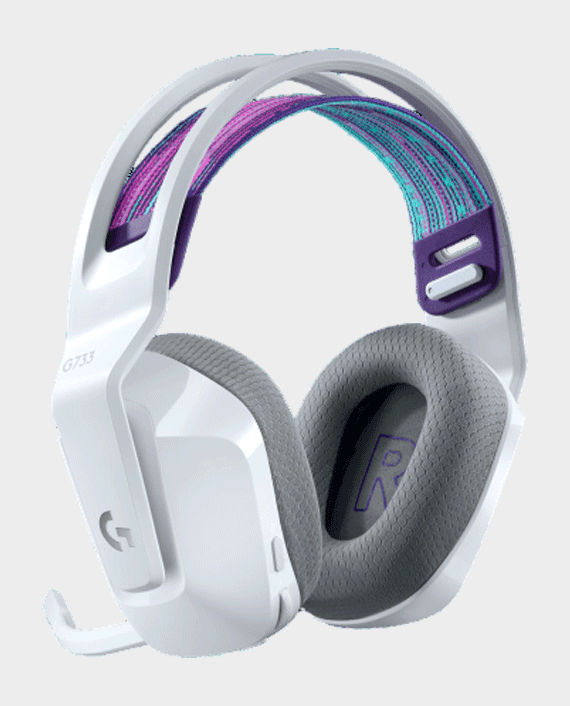 Buy Logitech G733 Lightspeed Wireless RGB Gaming Headset (White) in ...
