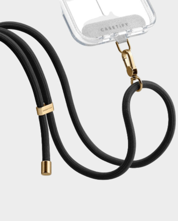 Buy Casetify Rope Cross Body Phone Strap (Black) in Qatar - AlaneesQatar.Qa